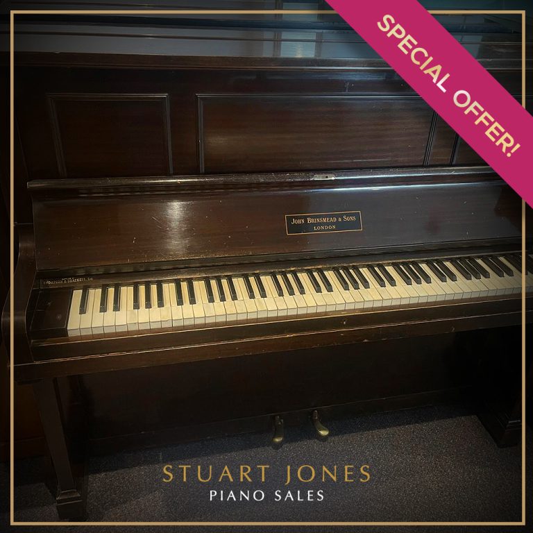 SPECIAL OFFER! £495.00 John Brinsmead Upright - Stuart Jones Pianos